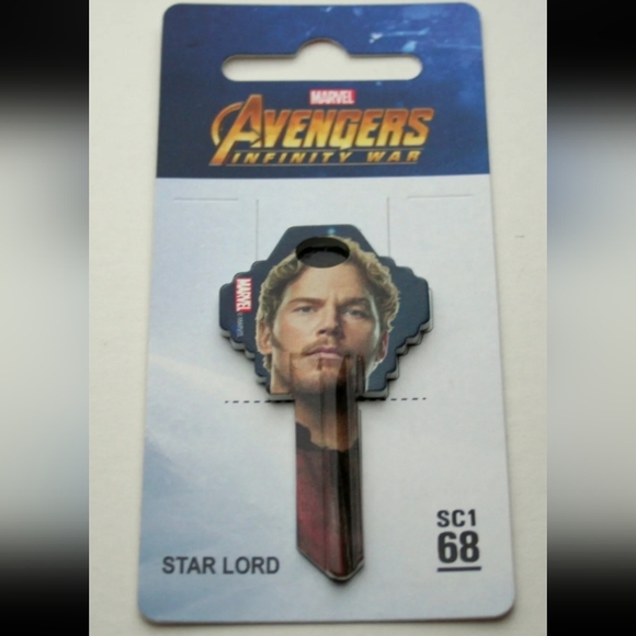Marvel | Other | Avengers Infinity War Star Lord Gotg Photo Door Lock ...
